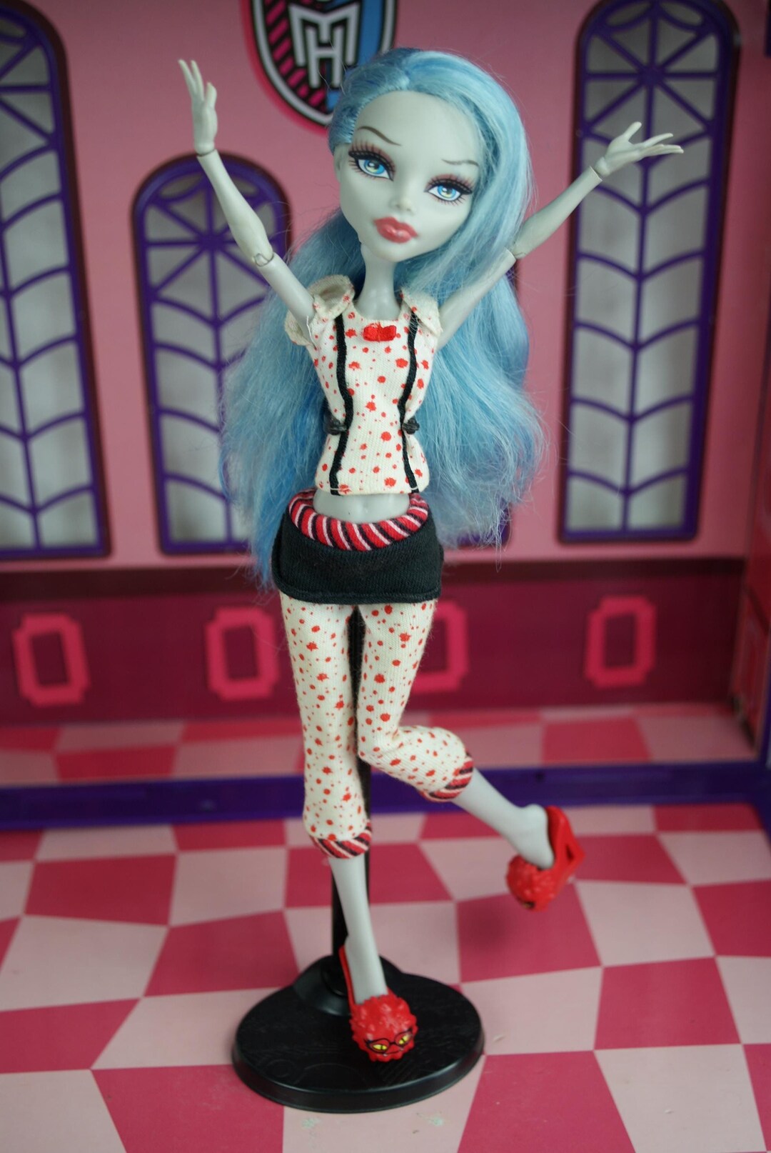 Monster High Dead Tired Ghoulia Yelps Doll Mattel 2011 #15 - Etsy