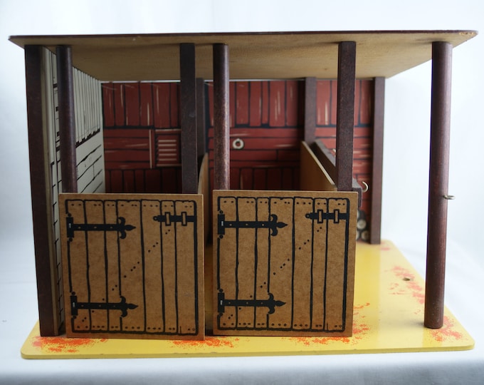 Dodge City Stable Playset Dutch SIO Lone Ranger Action Figure Doll ...