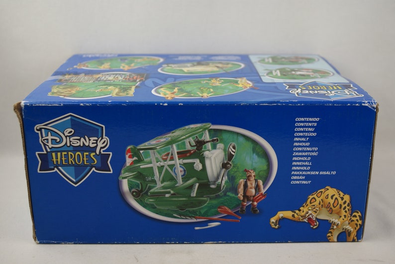 Tarzan Disney Heroes Action Figure Bad Guy Plane Playset New - Etsy