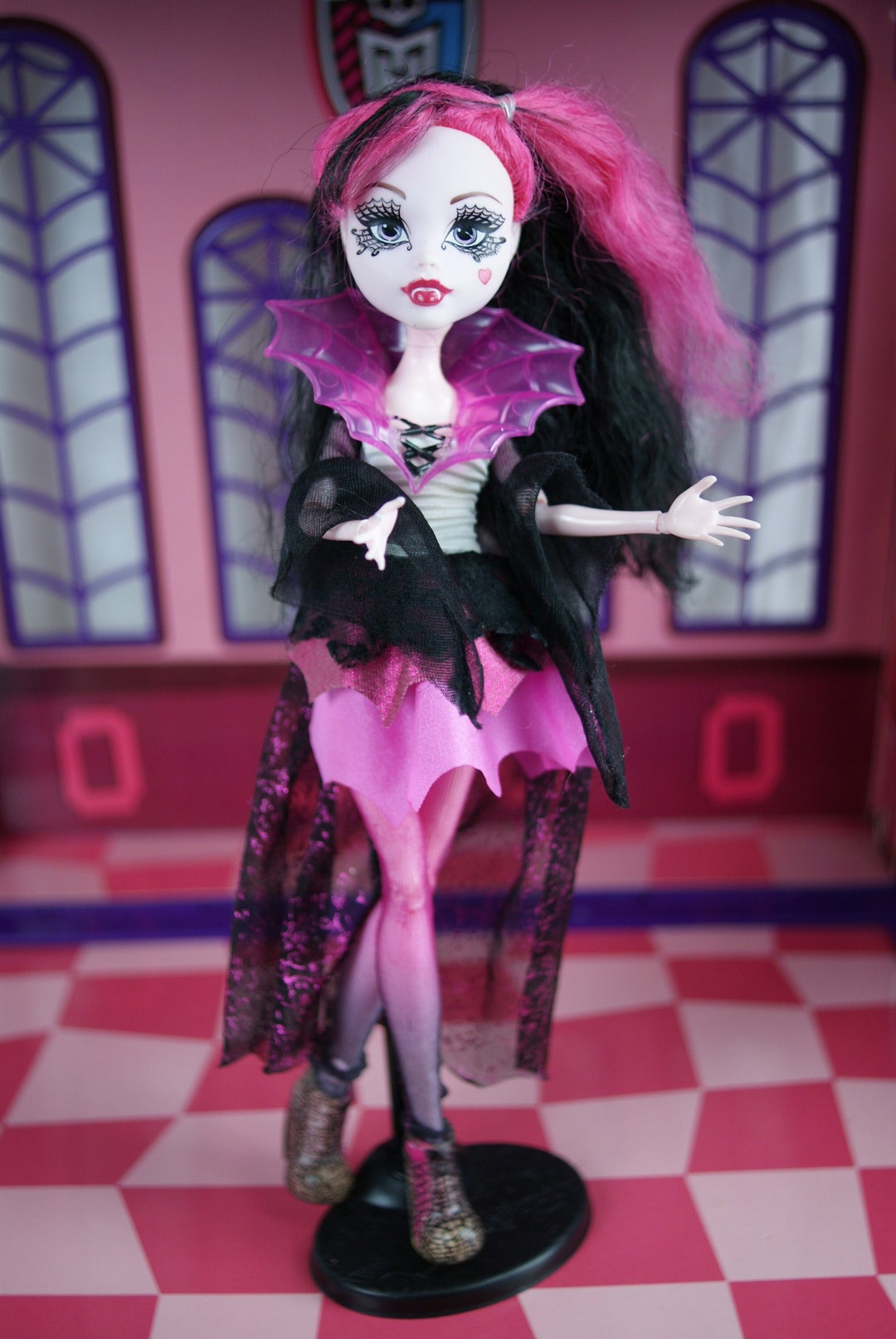 Monster High Draculaura Ghouls Rule Doll Mattel 2012 #1 - Etsy