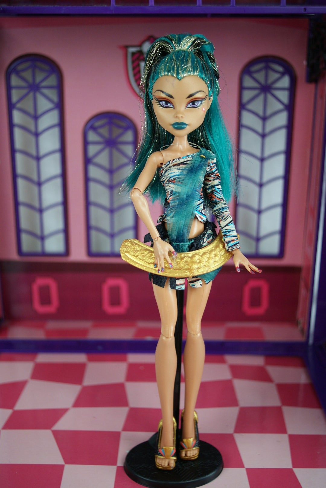 Monster High Wave 3 Basic Nefera De Nile Doll 2012 40 - Etsy