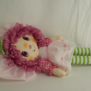 Strawberry Shortcake Raspberry Tart Plush Rag Doll Re-edition Charlotte ...