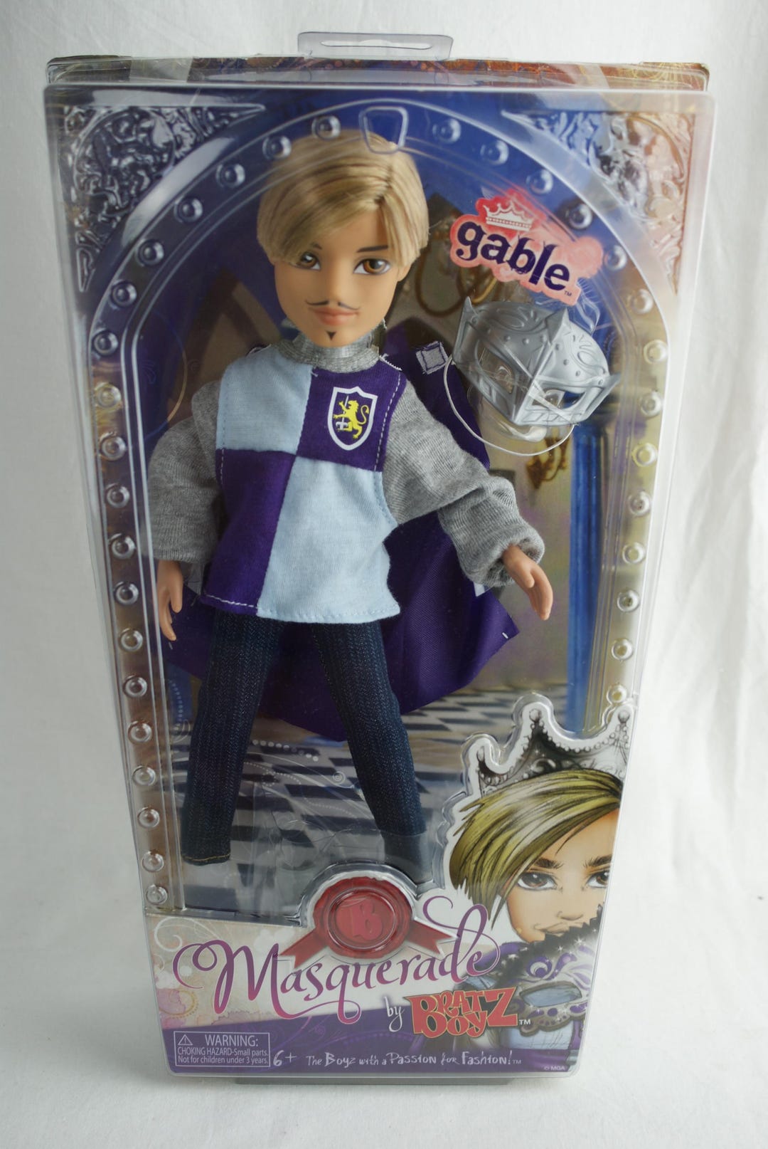 Bratz Masquerade Boyz Gable Doll Knight MGA MIB 10s - Etsy