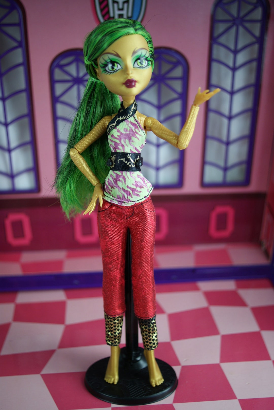 Monster High Jinafire Long New Scaremester Doll Mattel 2013 #16 - Etsy