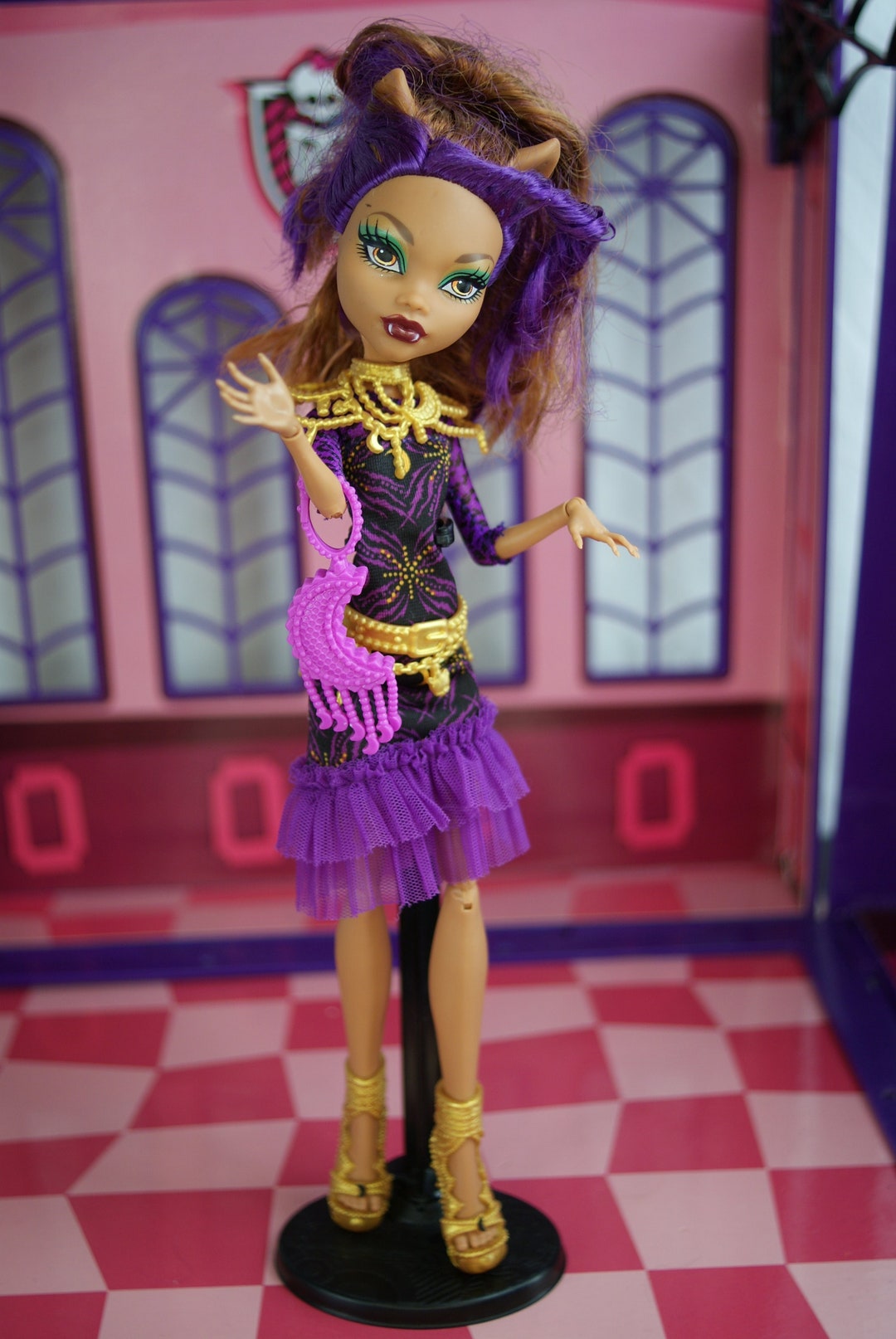 Monster High Clawdeen Wolf Doll Frights, Camera, Action! Mattel 2013 #9 ...