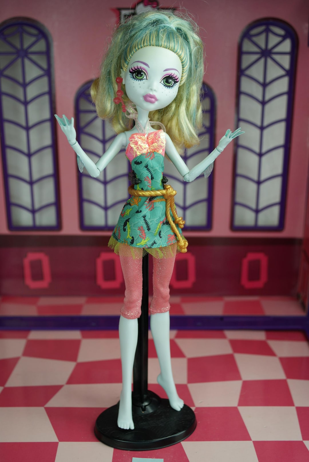 Monster High Picture Day Lagoona Blue Doll Mattel 2013 #3 - Etsy