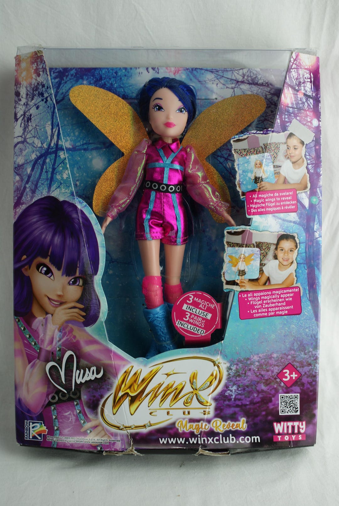 Winx Club Magic Reveal Musa Doll Witty Toys Boxed 20s - Etsy