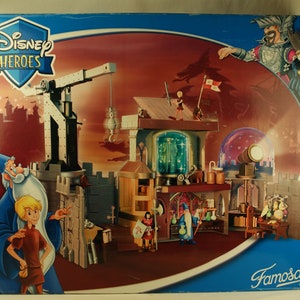 Sword in the Stone Disney Heroes Merlin Castle Laboratory MIB - Etsy
