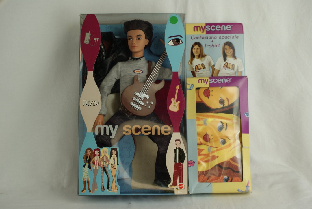 My Scene Hanging Out River Doll T-shirt Gift Box Set MIB Boxed 00s 2003 ...