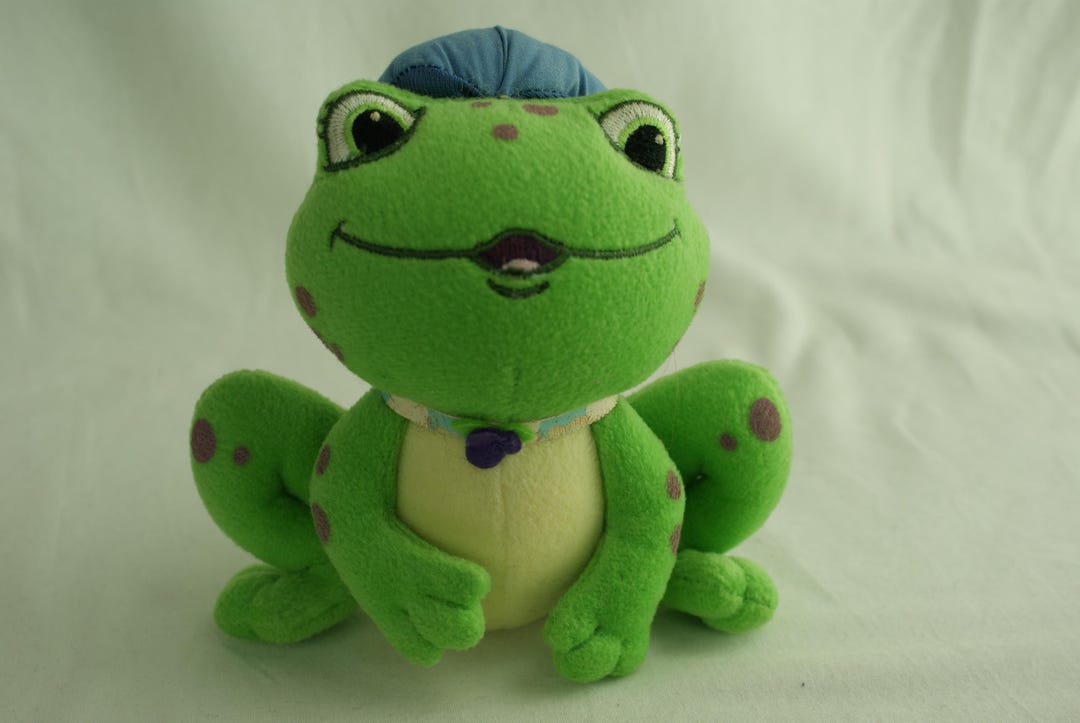 Strawberry Shortcake Frappe Frog Pet Berry Soft Plush Rag Doll Bandai ...
