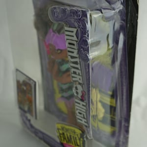 Monster High Clawdeen Family Pawla Wolf Doll Mattel MIB Boxed 2017 - Etsy