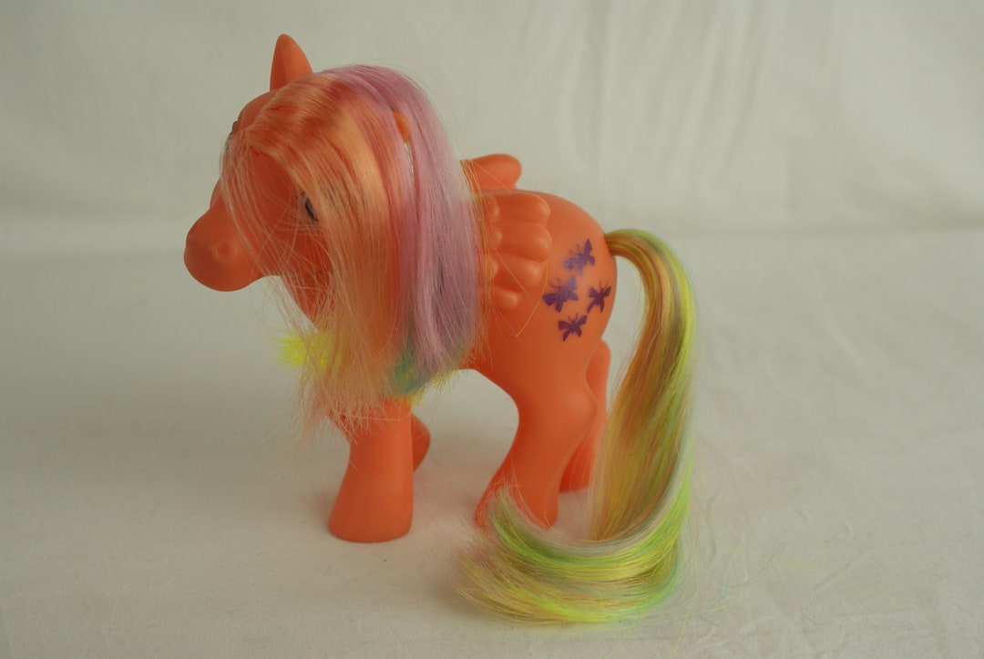 My Little Pony Rainbow Ponies Flutterbye Italy G1 Hasbro 80s - Etsy