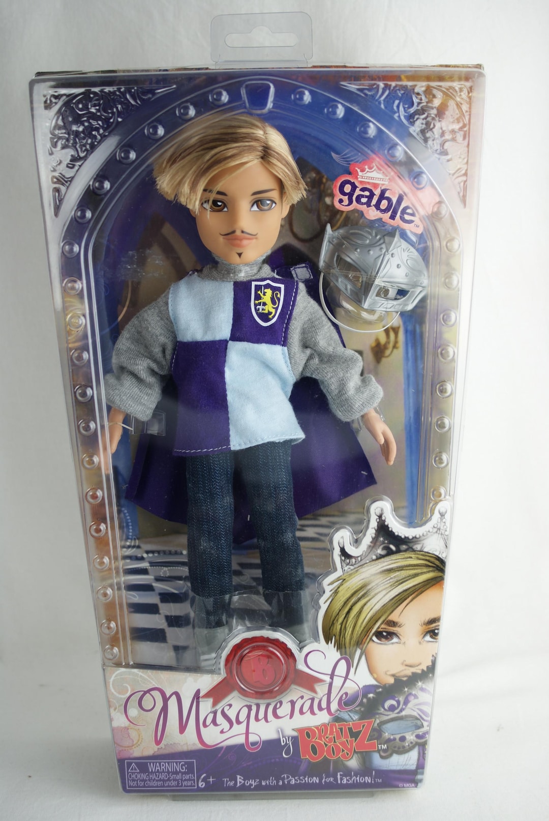 Bratz Masquerade Boyz Gable Doll Knight MGA MIB 10s - Etsy