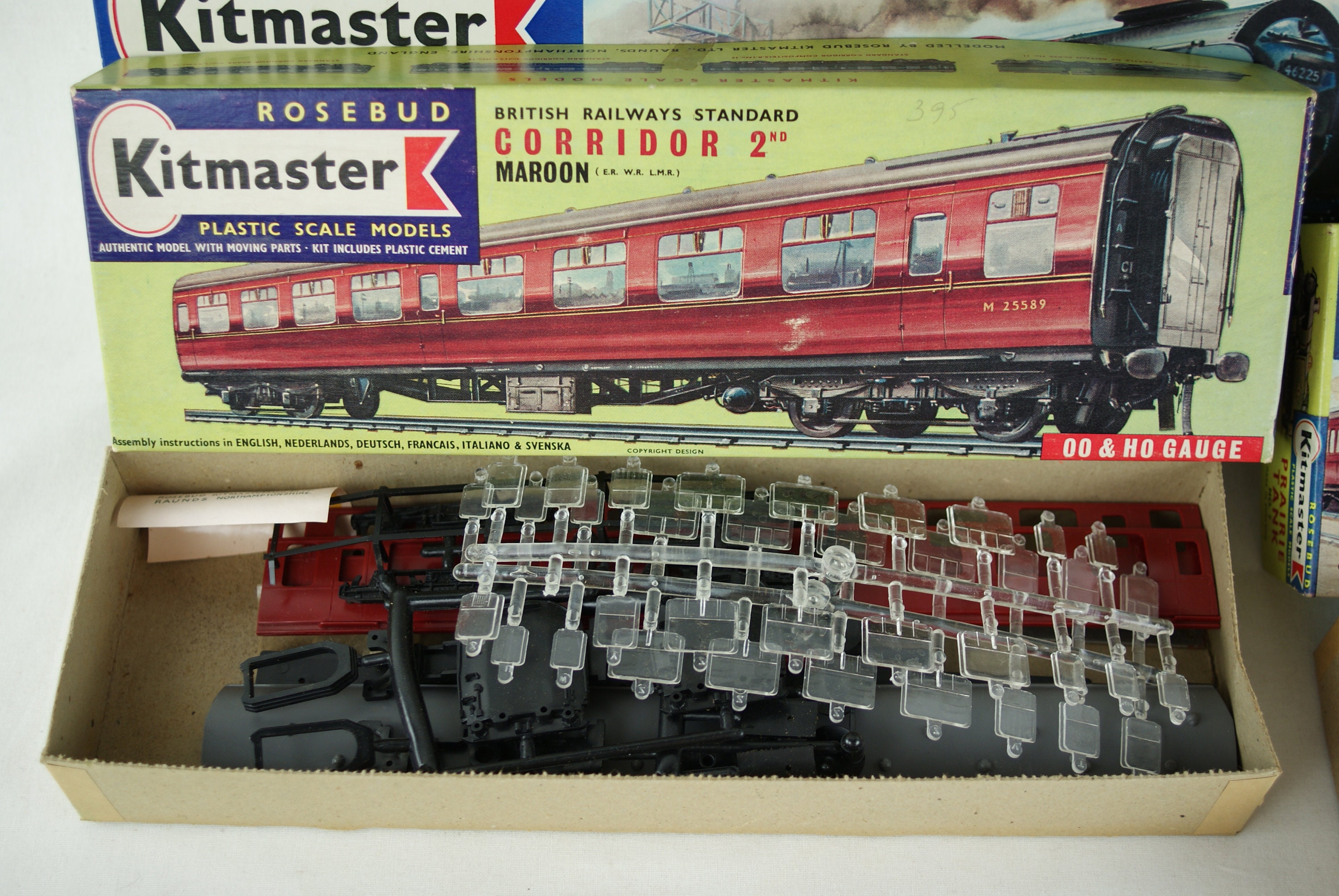 Rosebud Kitmaster lot trains model hobby kit plastic scale | Etsy