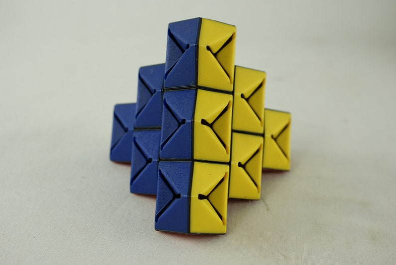 Pyramid Puzzler Puzzle Rubik's Cube Game Brain Teaser - Etsy