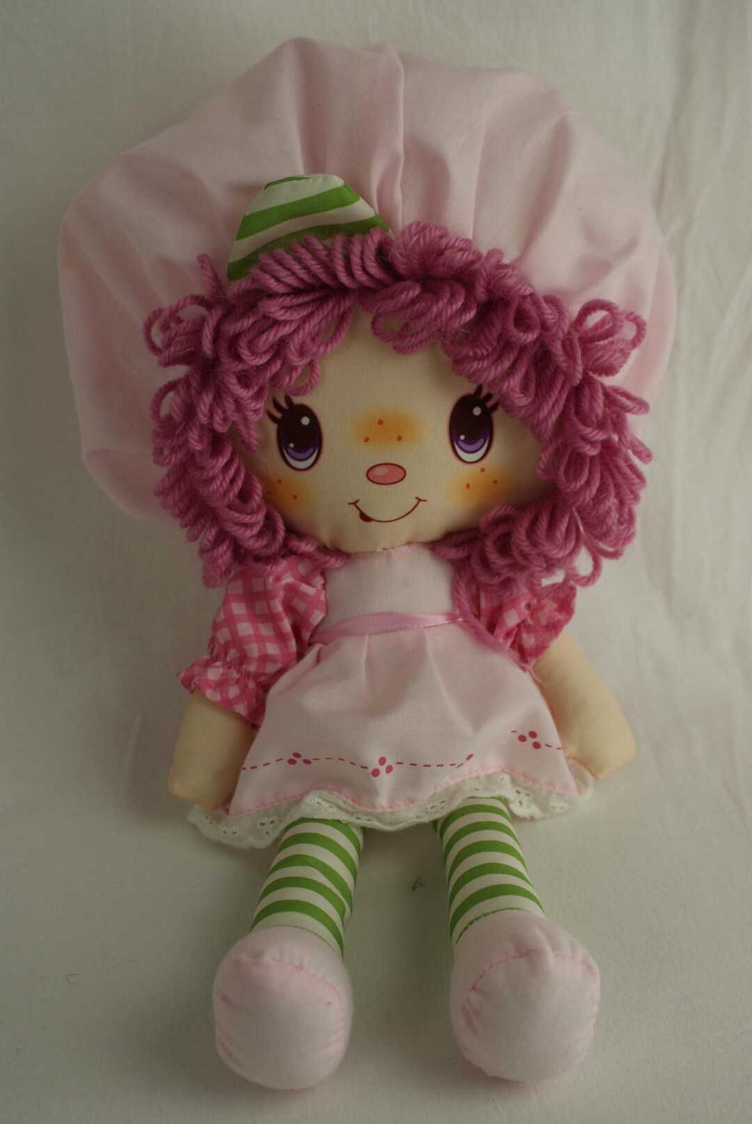 Strawberry Shortcake Raspberry Tart Plush Rag Doll Re-edition Charlotte ...