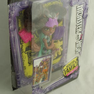 Monster High Clawdeen Family Pawla Wolf Doll Mattel MIB Boxed 2017 - Etsy