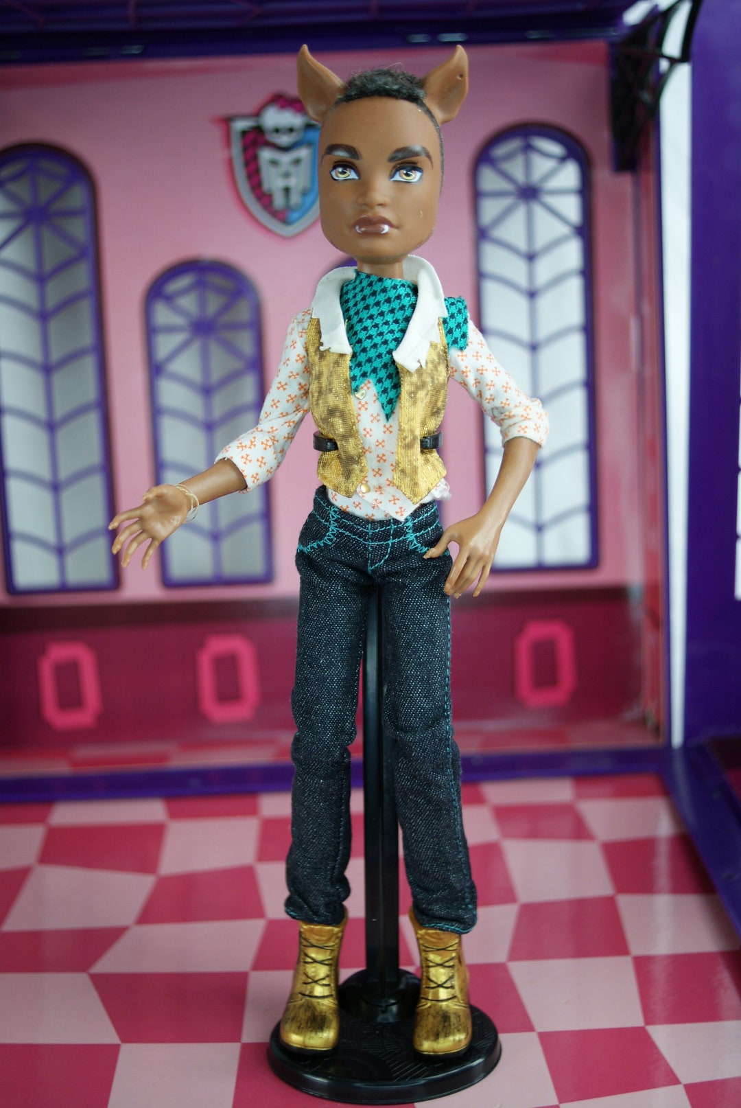 Monster High School's Out Clawd Wolf Doll Mattel 2011 #28 - Etsy