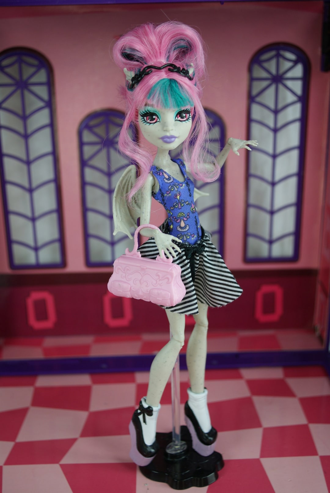 Monster High Rochelle Goyle Doll Dance Class Mattel 2013 7 - Etsy