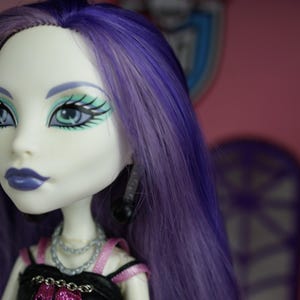 Monster High Wave 2 Spectra Vondergeist Doll and Pet Rhuen Mattel 2011 ...