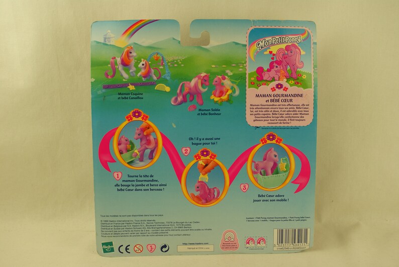 My Little Pony G2 Magic Motion Family Sweet Berry and Baby - Etsy