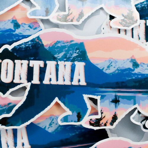 Montana 406 Sticker Decal Vinyl RV Decal Car Decal Laptop - Etsy