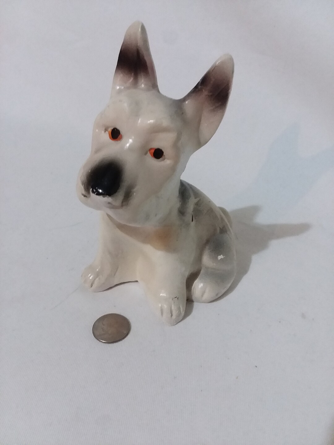 Vintage Chalkware Chalk Dog - Etsy