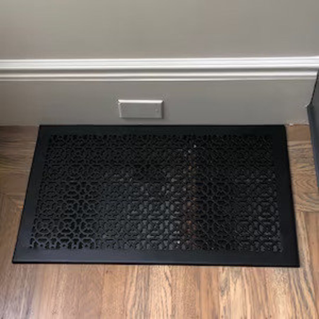 AIR RETURN 14x30 Duct Opening Heavy Cast Aluminum Duct Cover 16x32 ...