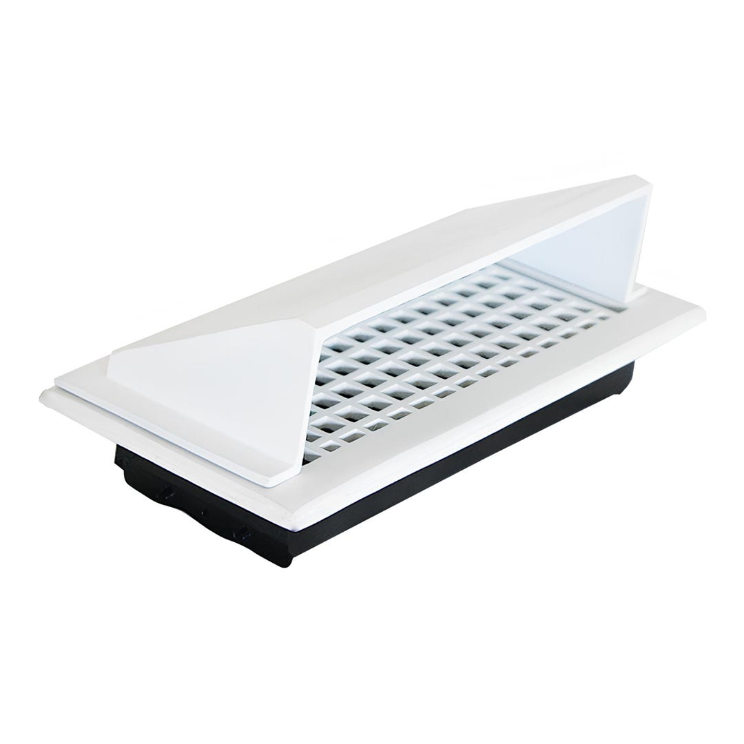 4”x14” METAL AIR DIVERTER / Deflector for Floor Vents in Solid Cast ...