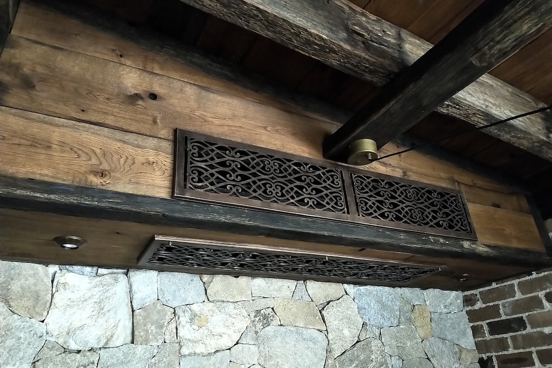 Custom Solid Cast Bronze Air Return Grate Cover - Etsy