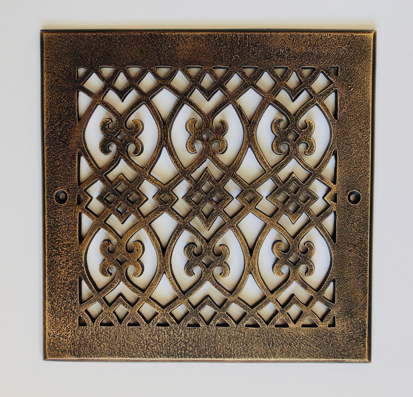 Custom Solid Cast Bronze Air Return Grate Cover - Etsy