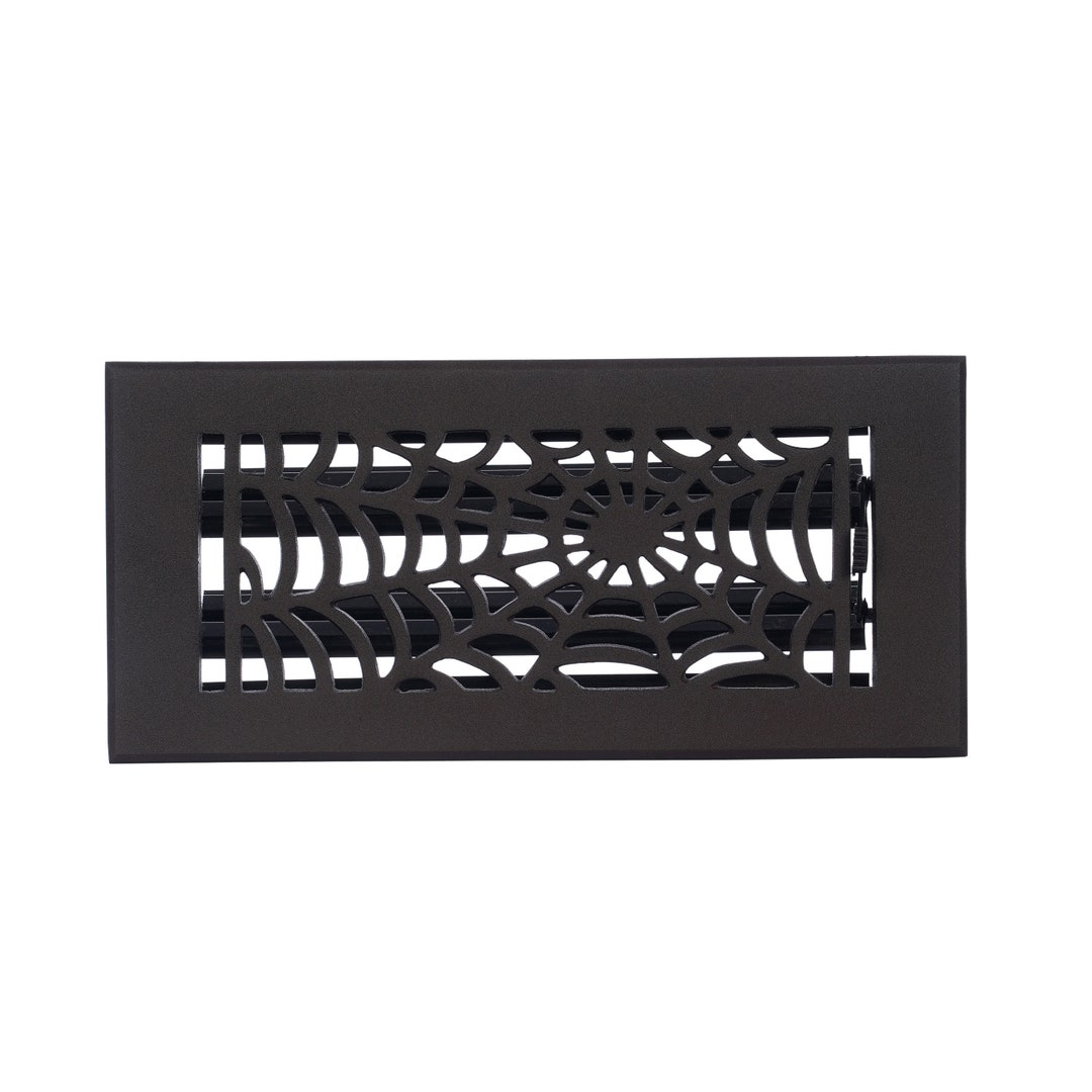 3x10 Spooky Gothic Vent Cover in Spider Web Design - Etsy