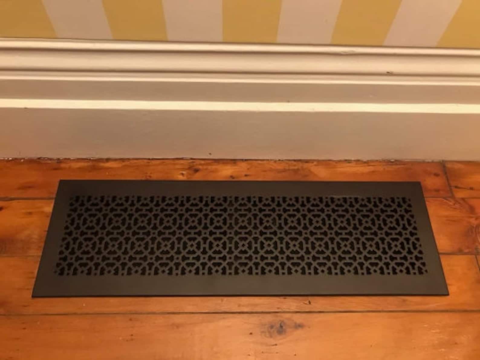 Custom Large Size Handmade Heavy Cast Aluminum Air Return Grate Cover ...