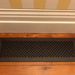 Custom Small Size Handmade Heavy Cast Aluminum Air Return Grate Cover ...