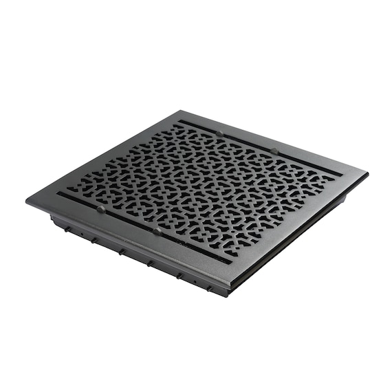 12 x 16 SchachtgroBe Insgesamt 13 3 4 x 17 3 4 Heat Vent abnehmbarer Stahlmetalllamellen Aluminium Guss Boden Wandschlitzabdeckung Pulverbeschichtet Etsy