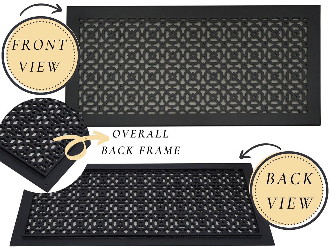 AIR RETURN 14x20 Duct Opening Heavy Cast - Etsy