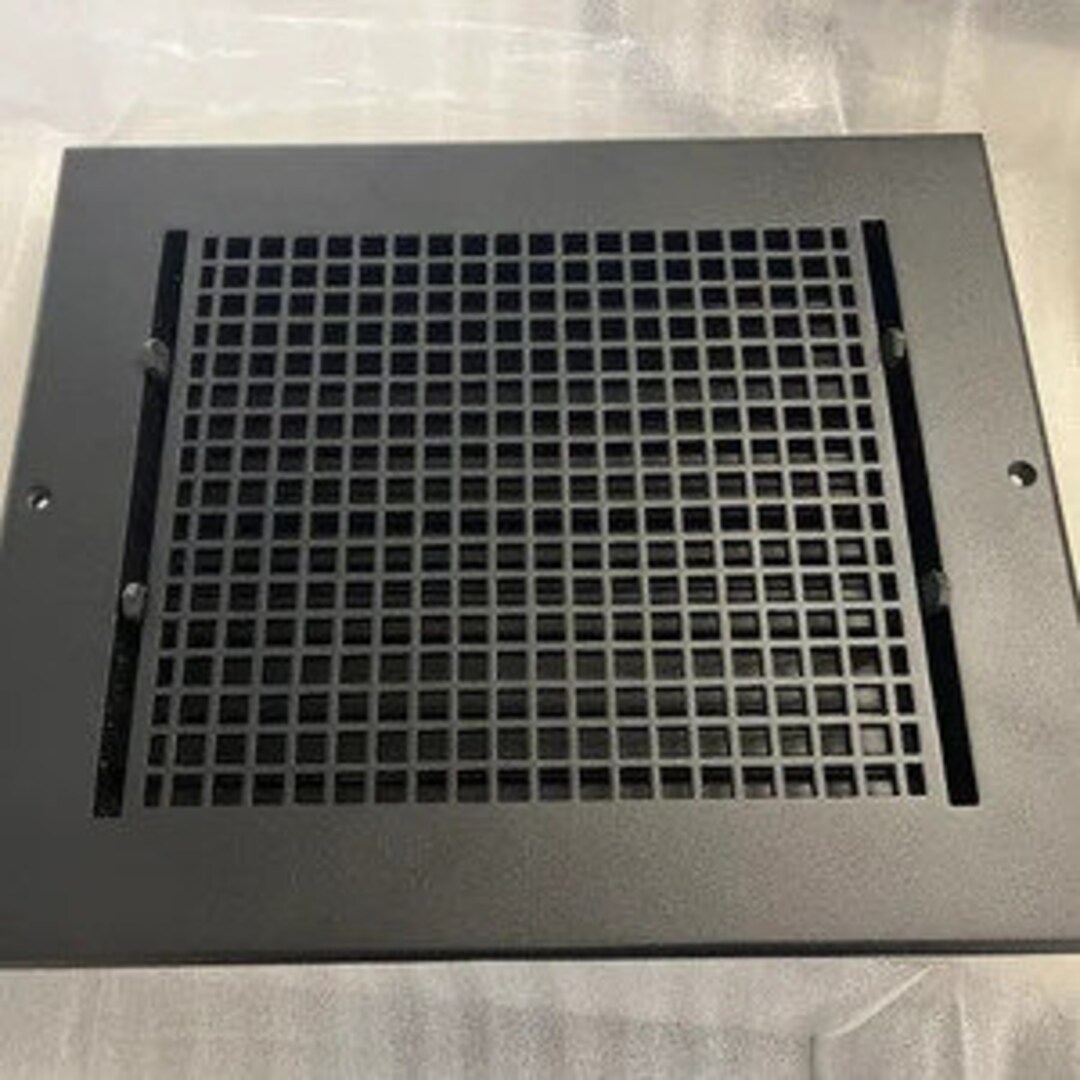 Custom Medium Size Handmade Heavy Cast Aluminum Air Return Grate Cover ...