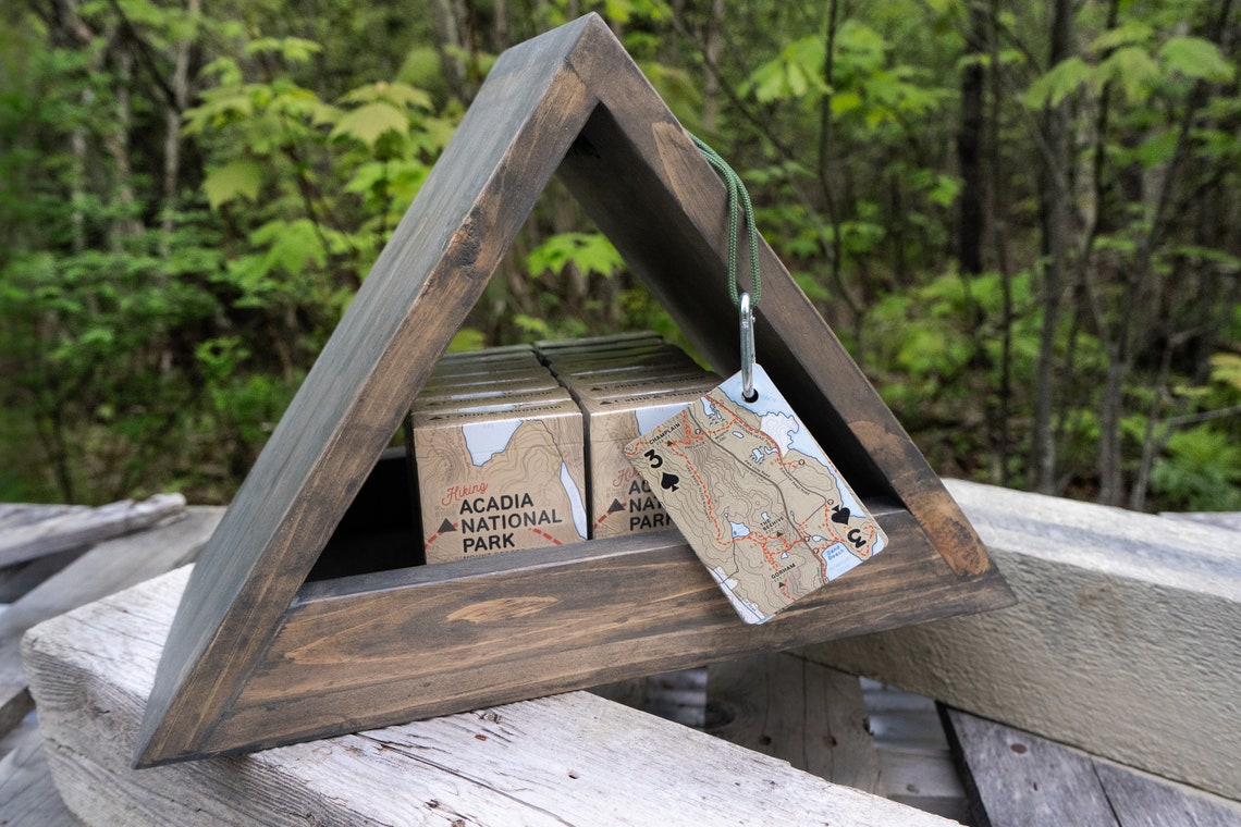 Hiking Acadia National Park Playing Cards - Etsy