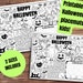 Halloween Themed Printable Coloring and Activity Placemat for Kids ...