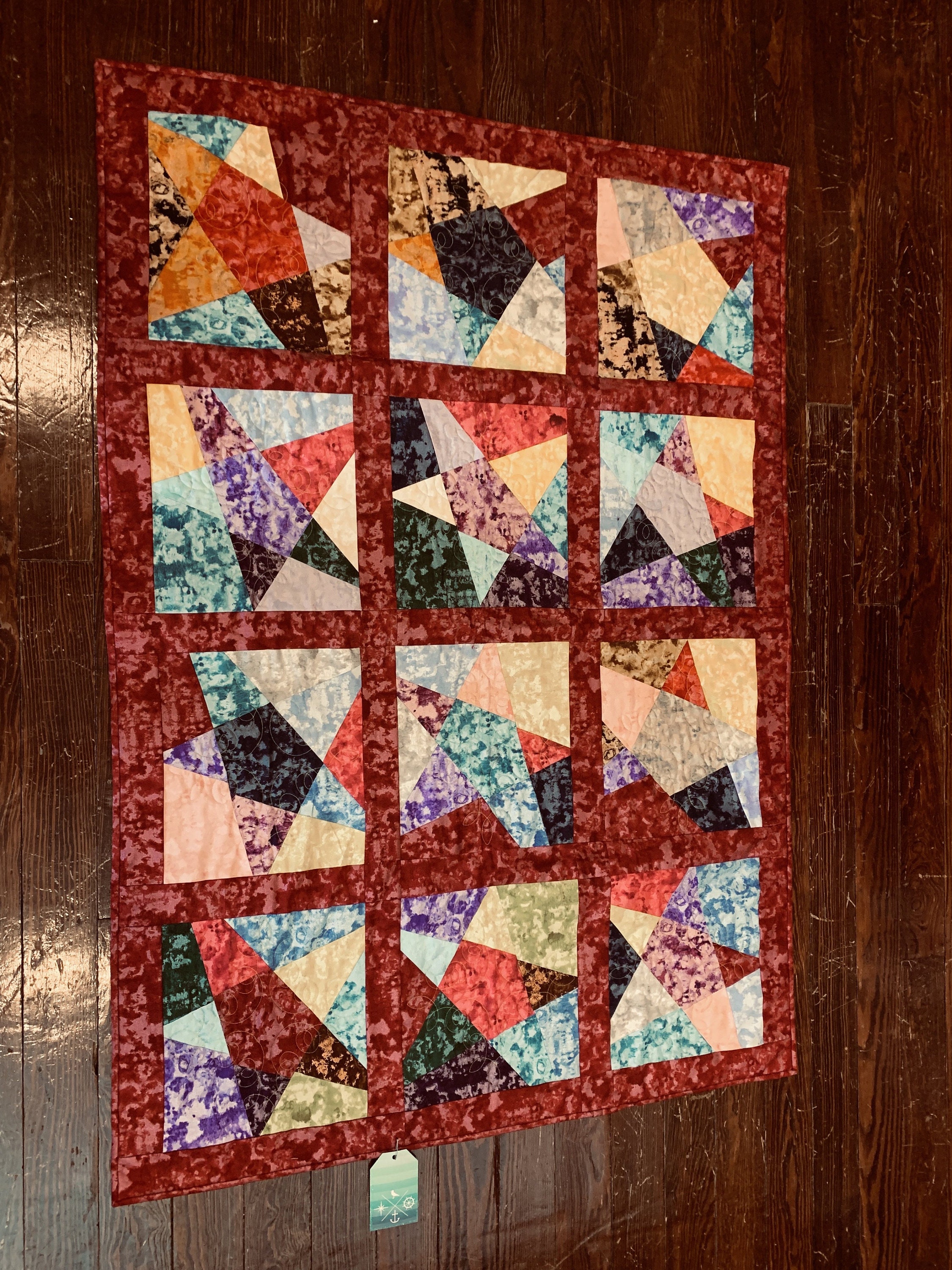 Fractured Star Quilt - Etsy