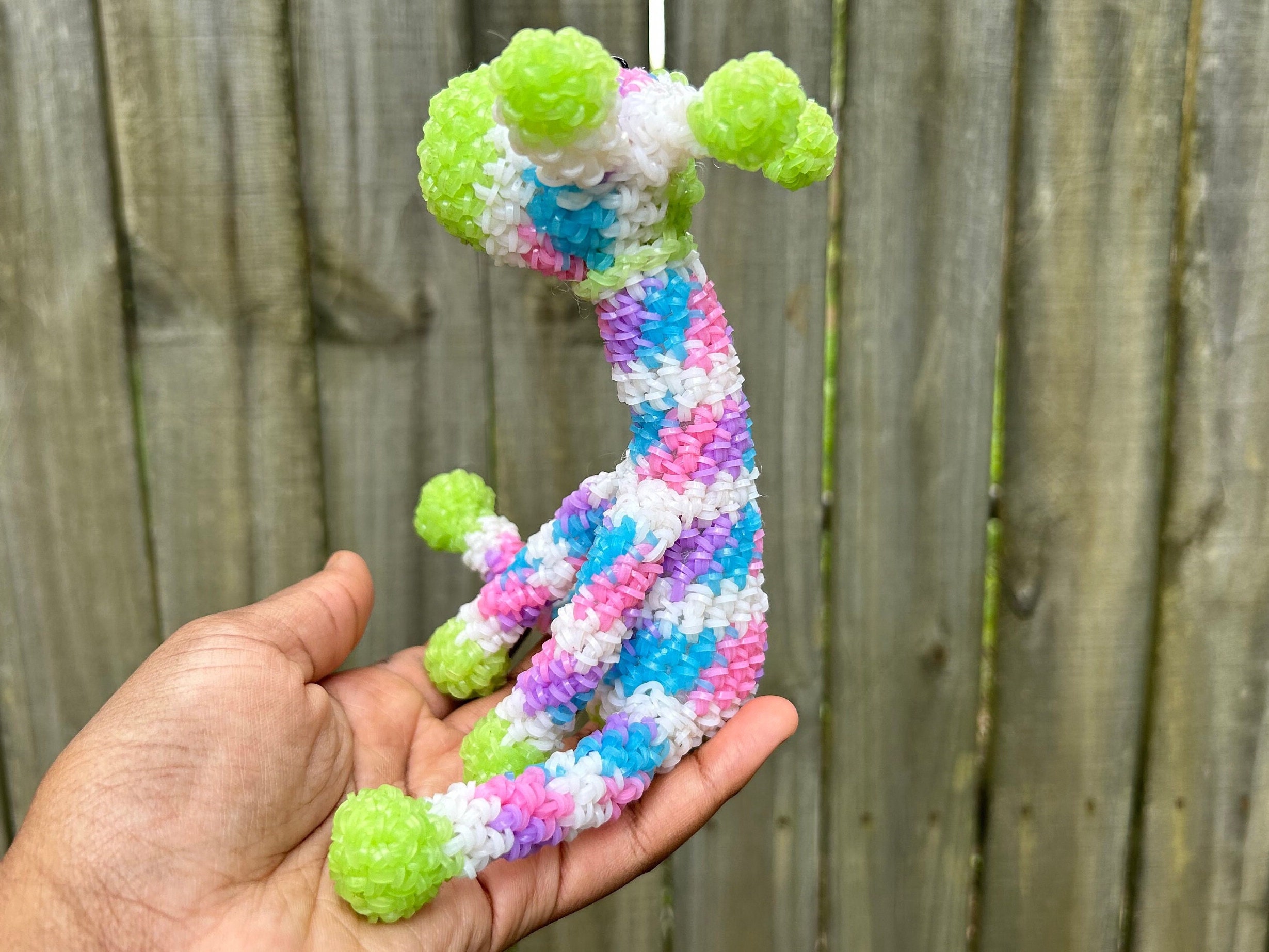 Loomigurumi Mini Glow in the Dark Giraffe - Etsy