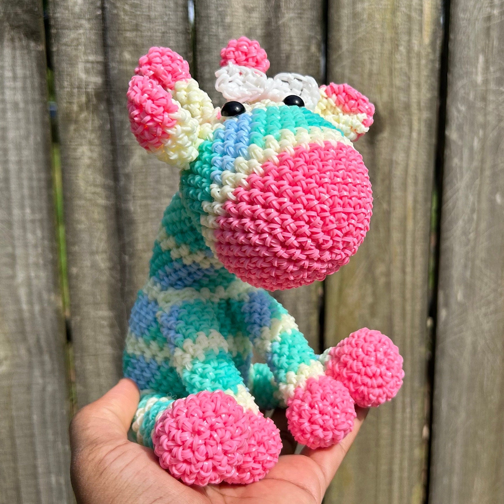 Loomigurumi Pastel Giraffe - Etsy
