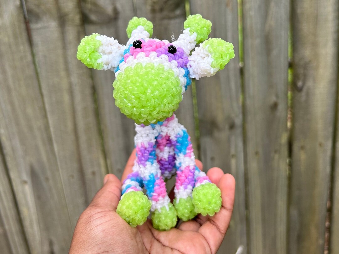 Loomigurumi Mini Glow in the Dark Giraffe - Etsy