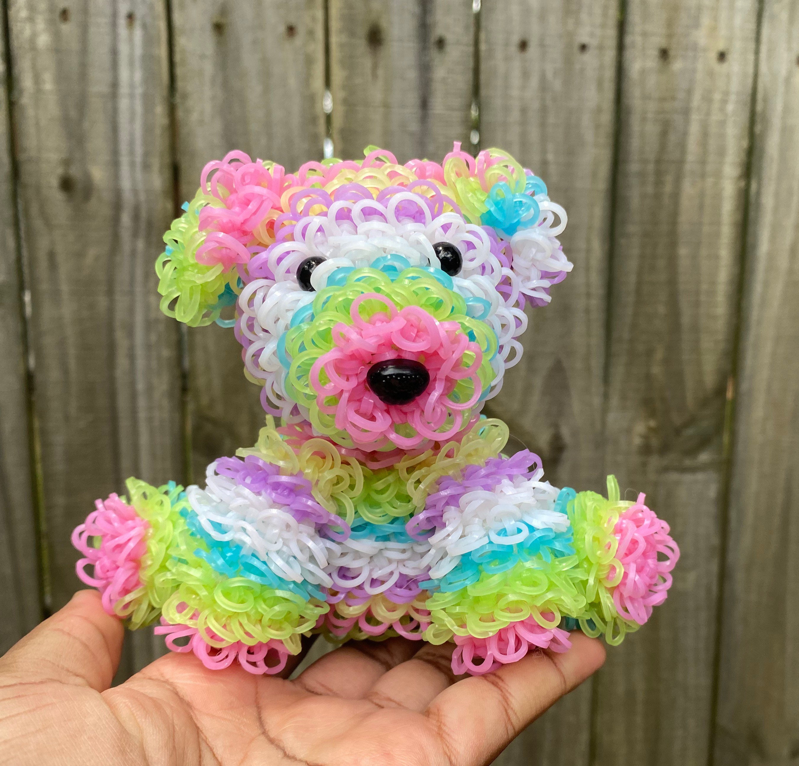 Rainbow Loom Dog Charms