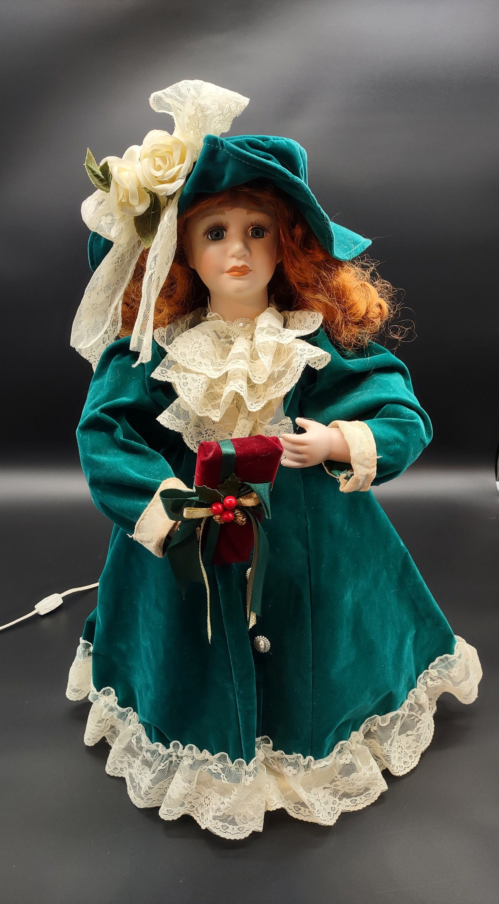 Telco Motionettes of Christmas Animated Green Doll, 24” Tall, Vintage ...