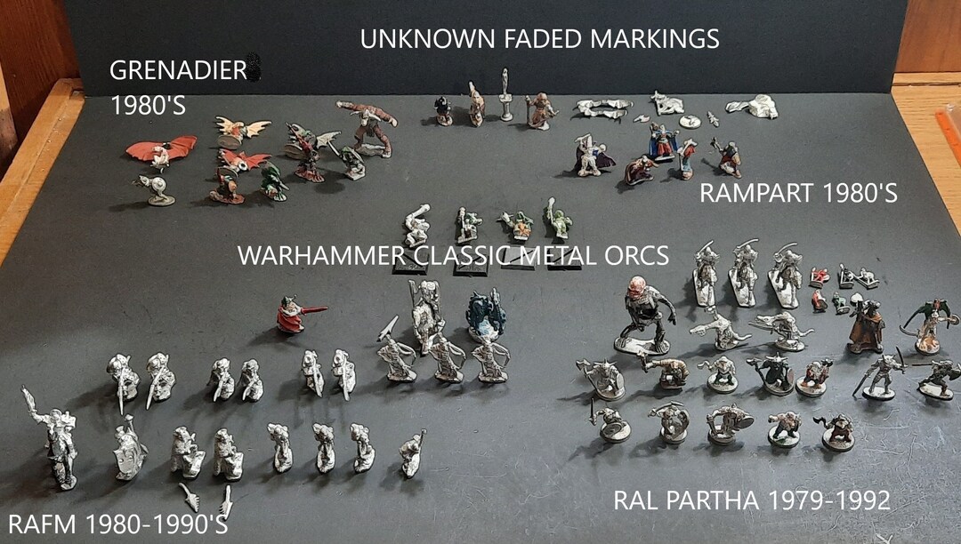 Original D&D Miniature Characters - Etsy