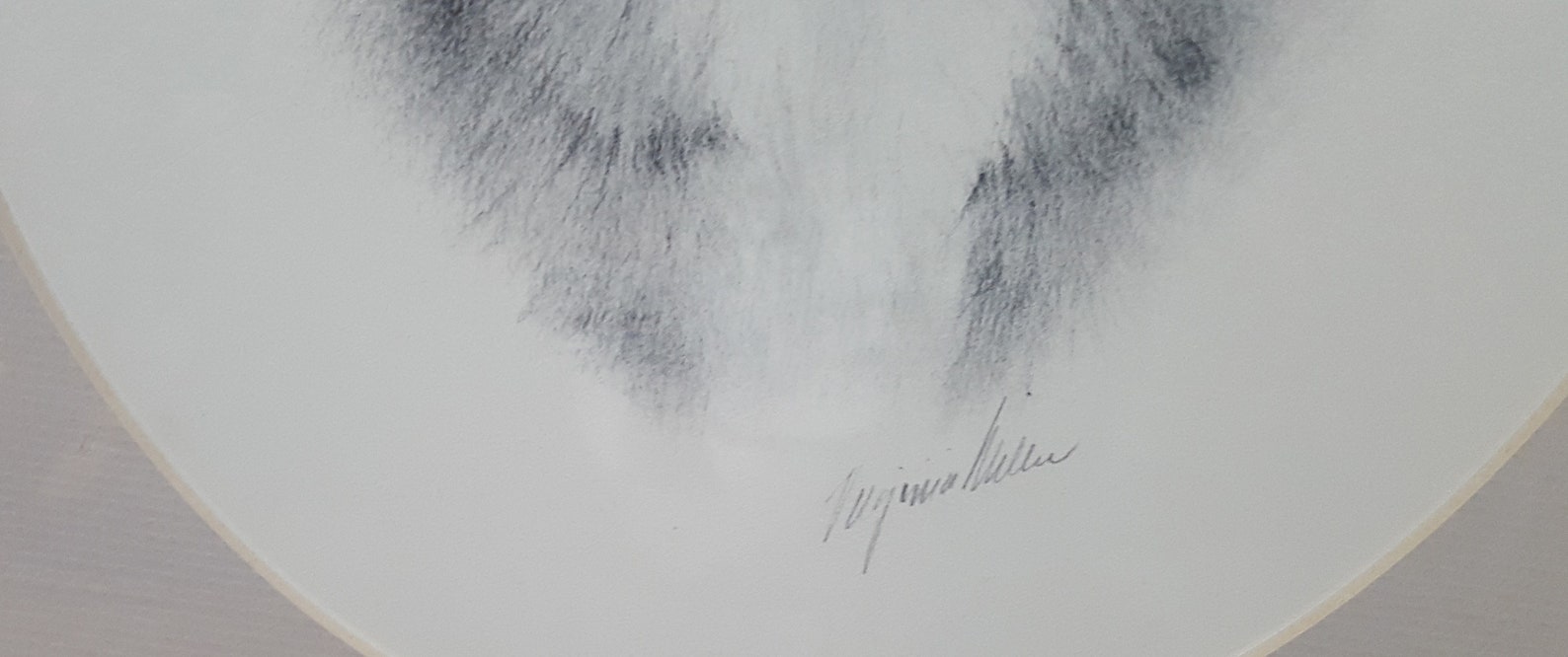 Virginia Miller Charcoal Cat Print - Etsy