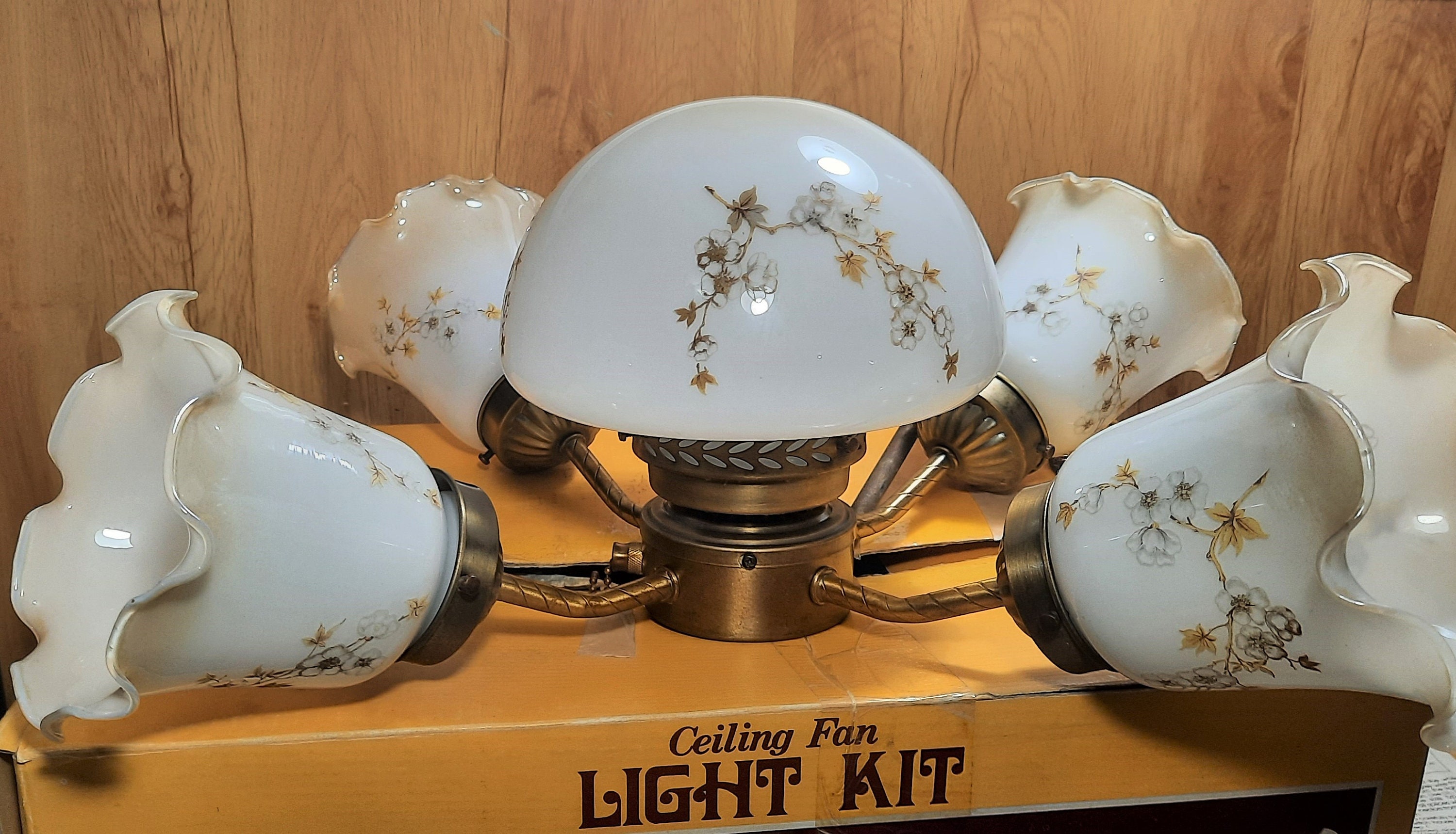 MCM Ceiling Fan Lighting - Etsy