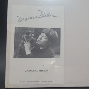 Virginia Miller Charcoal Cat Print - Etsy