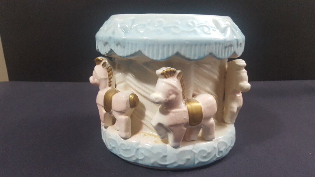 Baby Nursery Music Box and Planter - Etsy